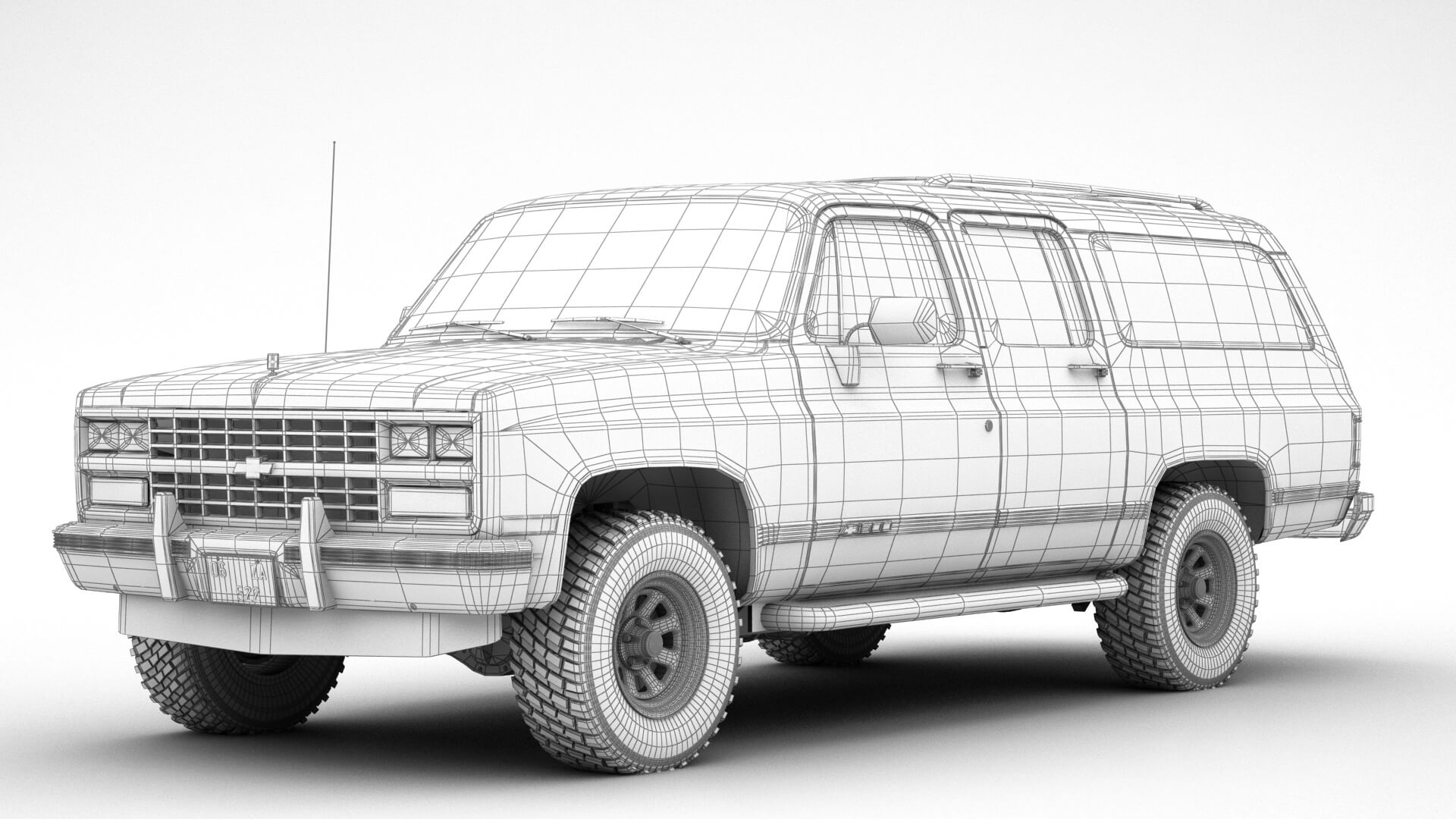 Chevrolet Suburban - 3D Model by Carmodels3D