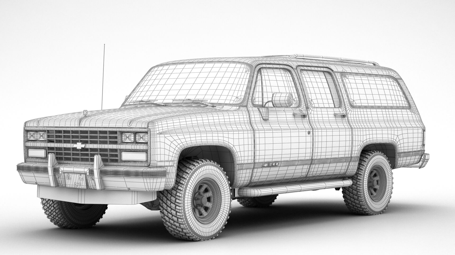 Chevrolet Suburban - 3D Model by Carmodels3D