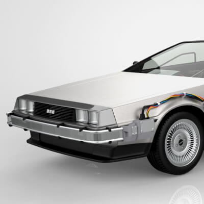DeLorean Time Machine Episode 1 - 3D Model by Carmodels3D