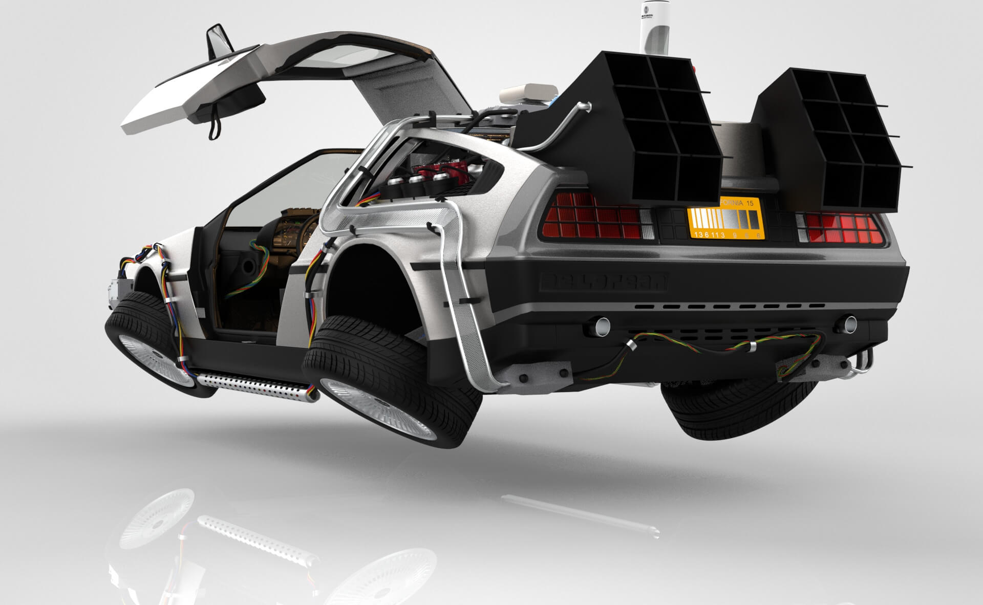 DeLorean Time Machine Episode 2 - 3D Model by Carmodels3D