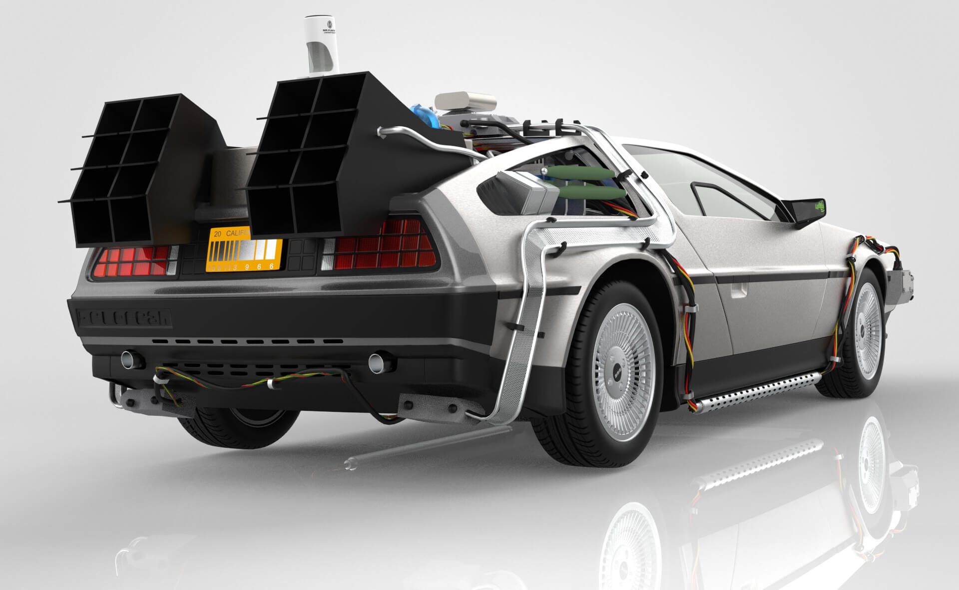 DeLorean Time Machine Episode 2 - 3D Model by Carmodels3D