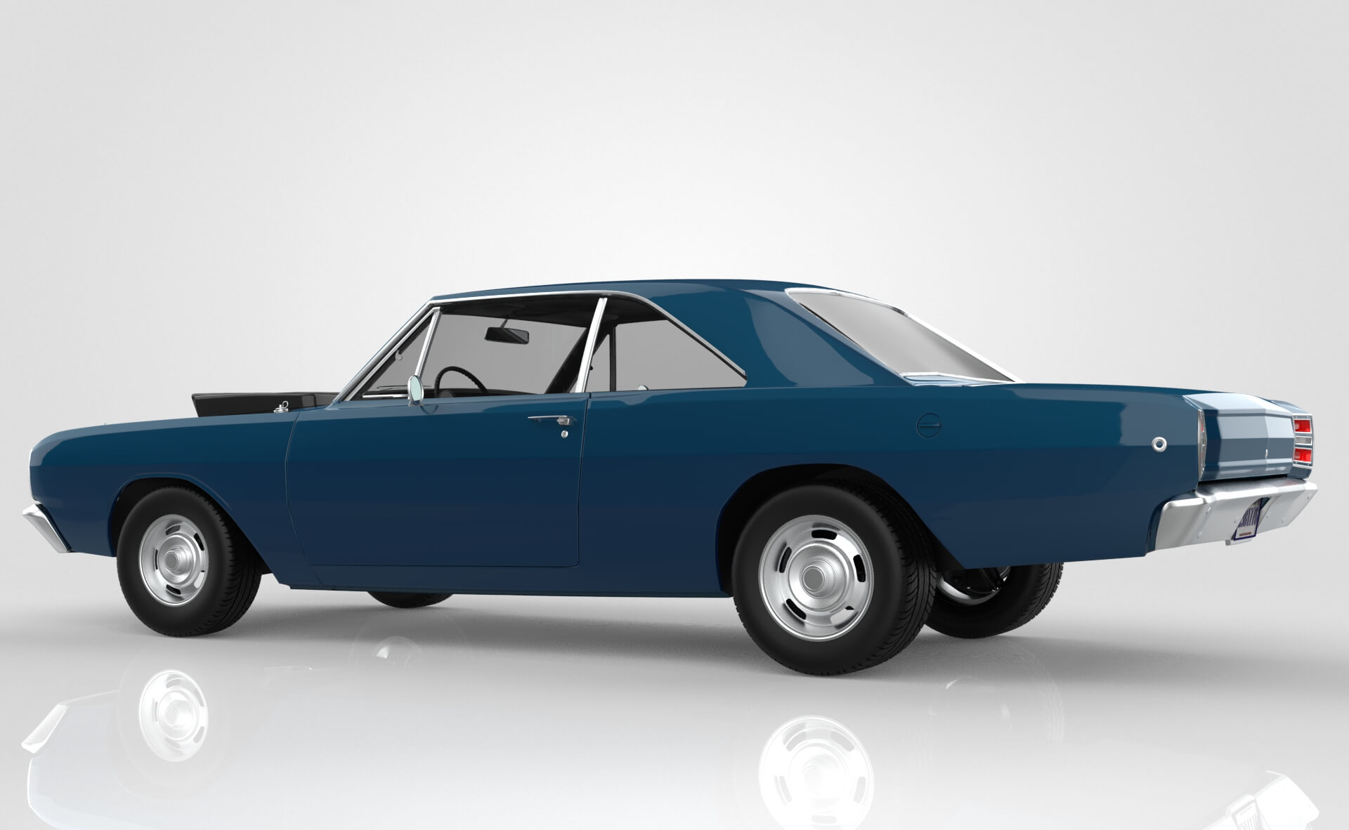 Dodge Dart Hemi - 3D Model by Carmodels3D