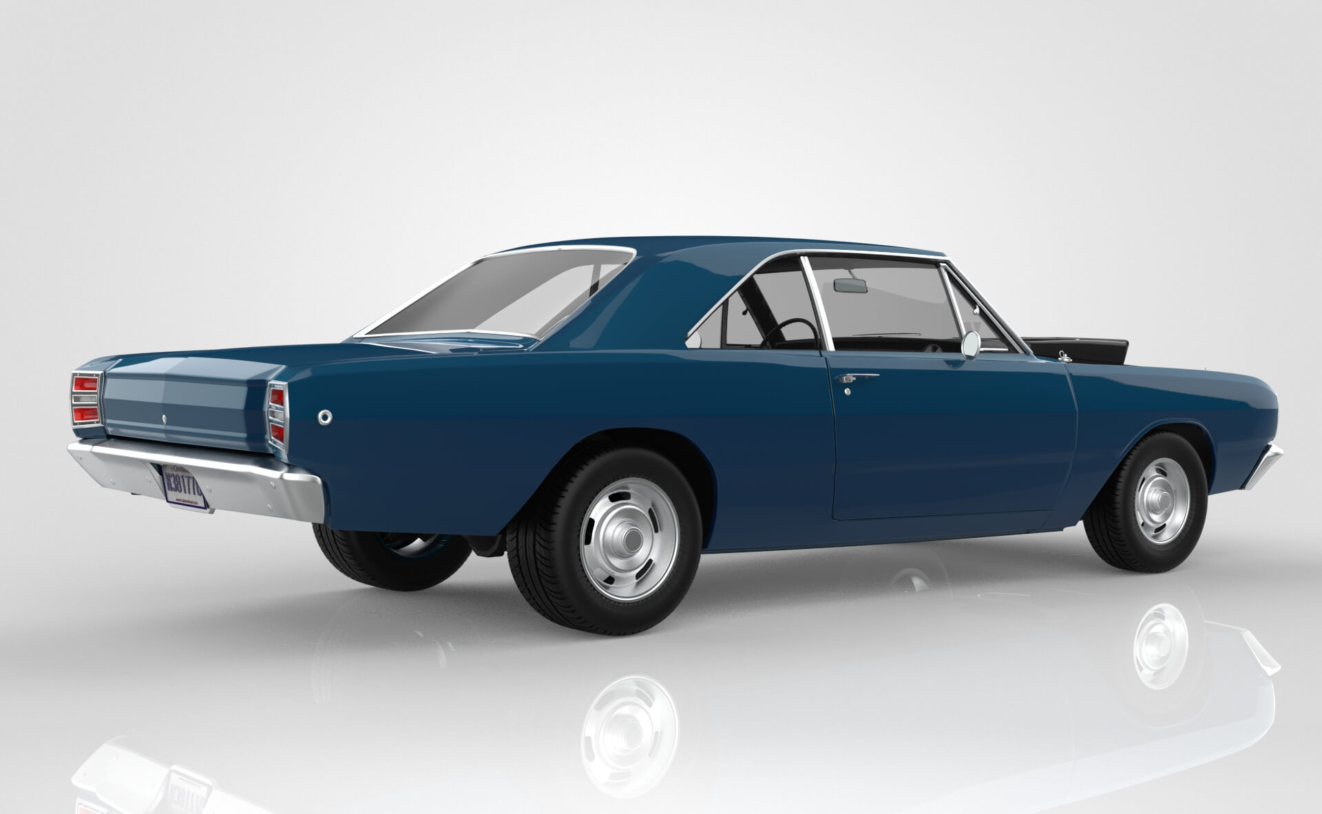 Dodge Dart Hemi - 3D Model by Carmodels3D