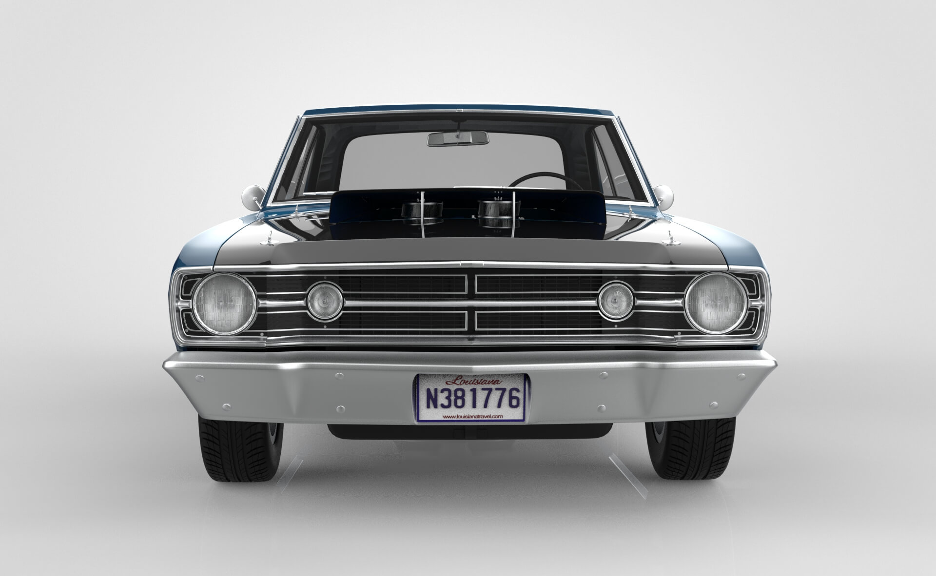 Dodge Dart Hemi - 3D Model by Carmodels3D
