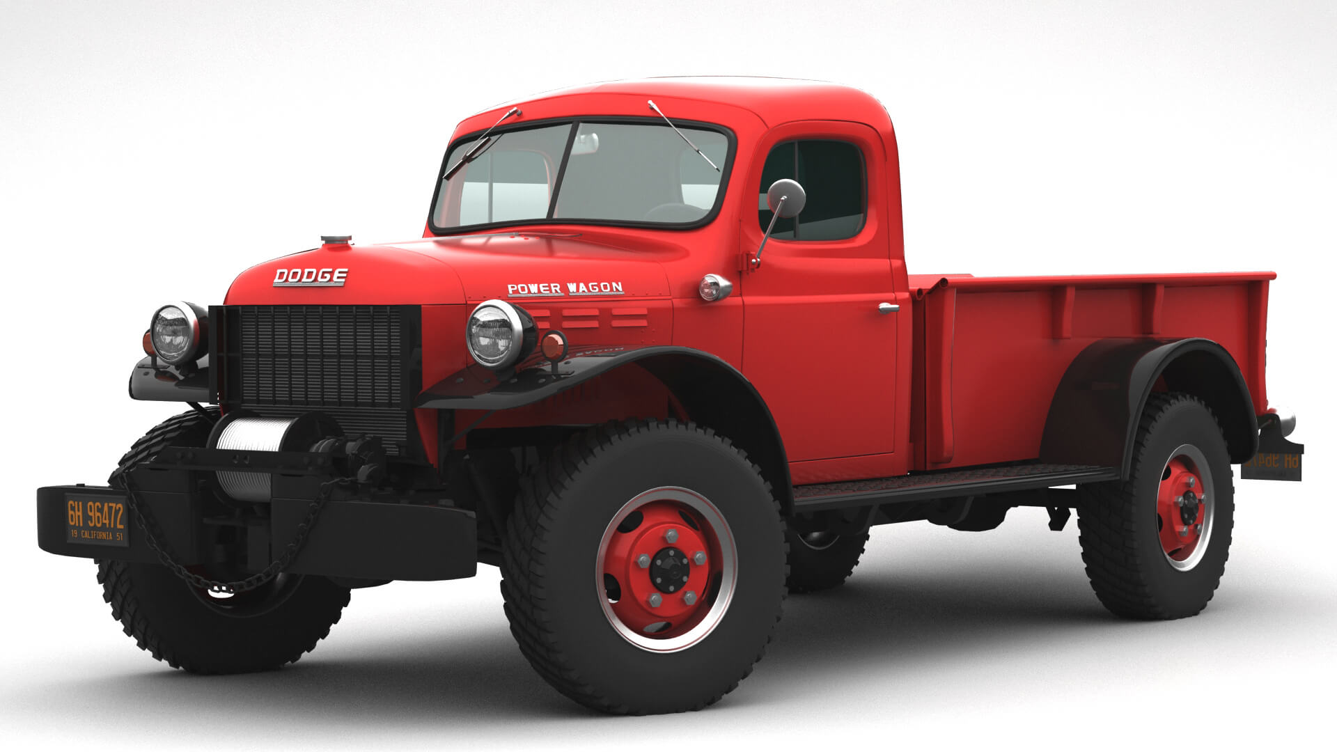Dodge Power Wagon 1946 - 3D Model by Carmodels3D