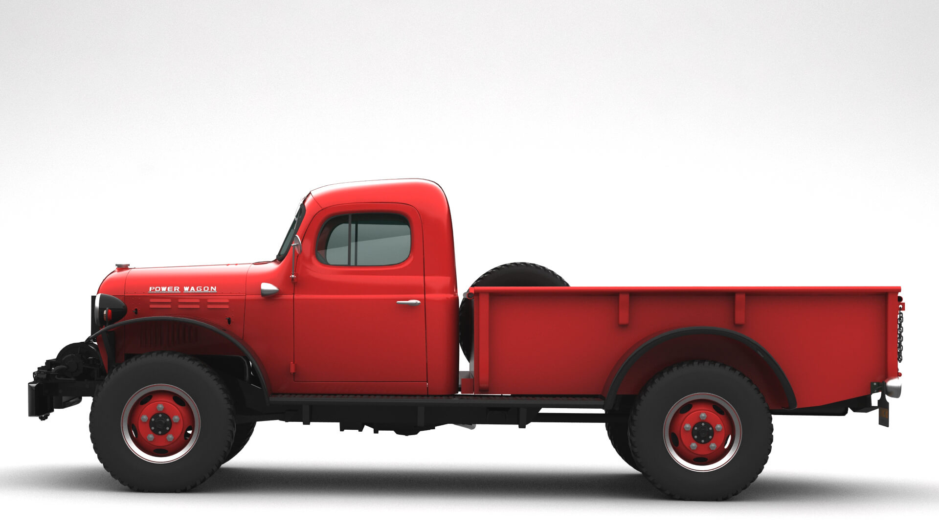 Dodge Power Wagon 1946 Dodge Power Wagon 1946 3D Model By