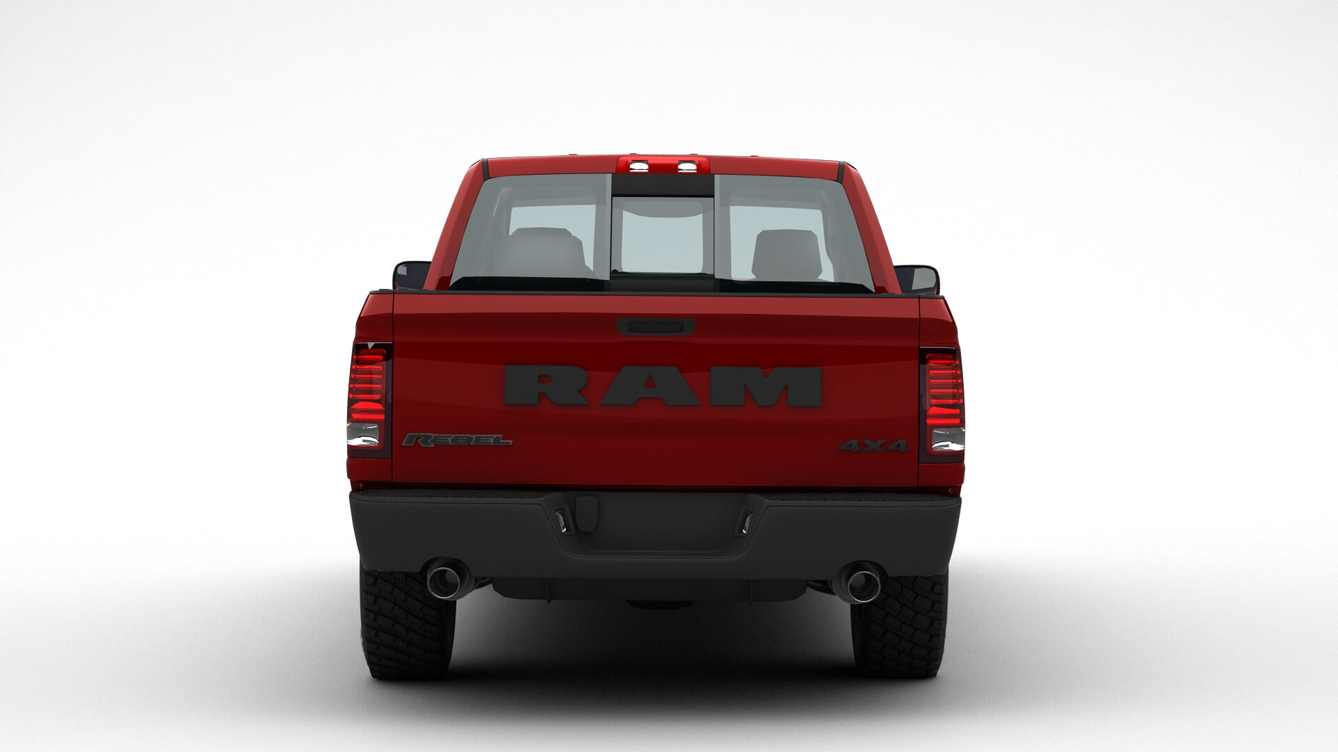 Dodge Ram Rebel 1500 - 3D Model by Carmodels3D