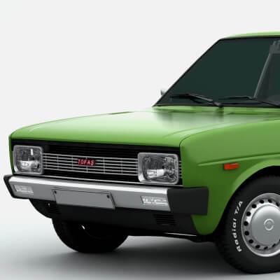 Fiat 131 1974 - 3D Model by Carmodels3D