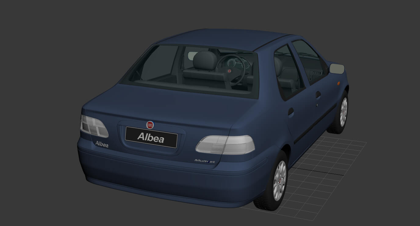 Fiat Albea 2006 - 3D Model by Carmodels3D