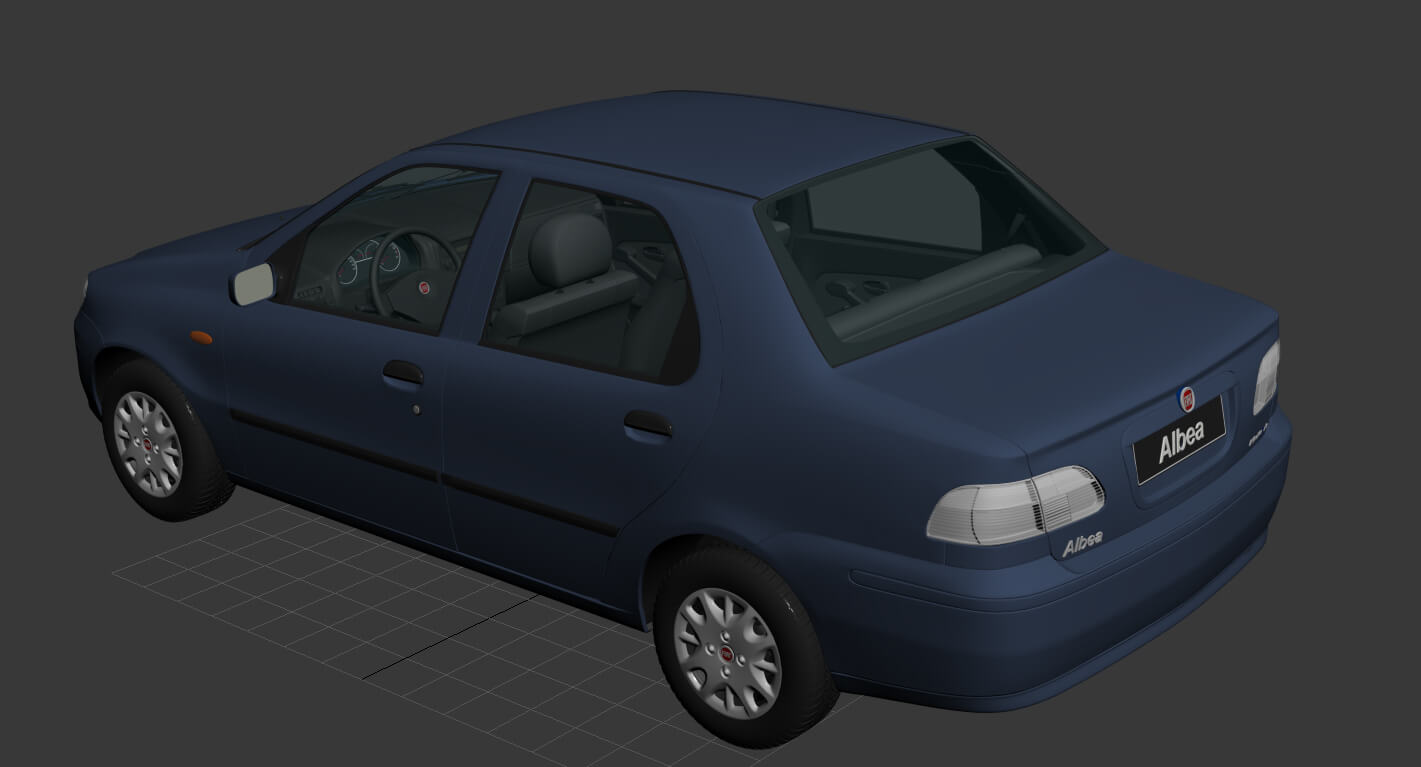 Fiat Albea 2006 - 3D Model by Carmodels3D