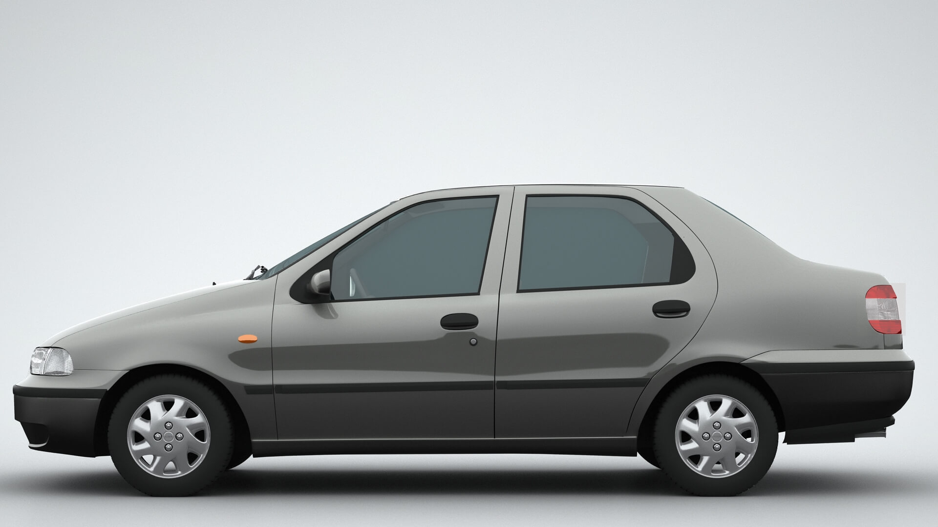 Fiat Siena 1996 - 2002 3D Model by Carmodels3D