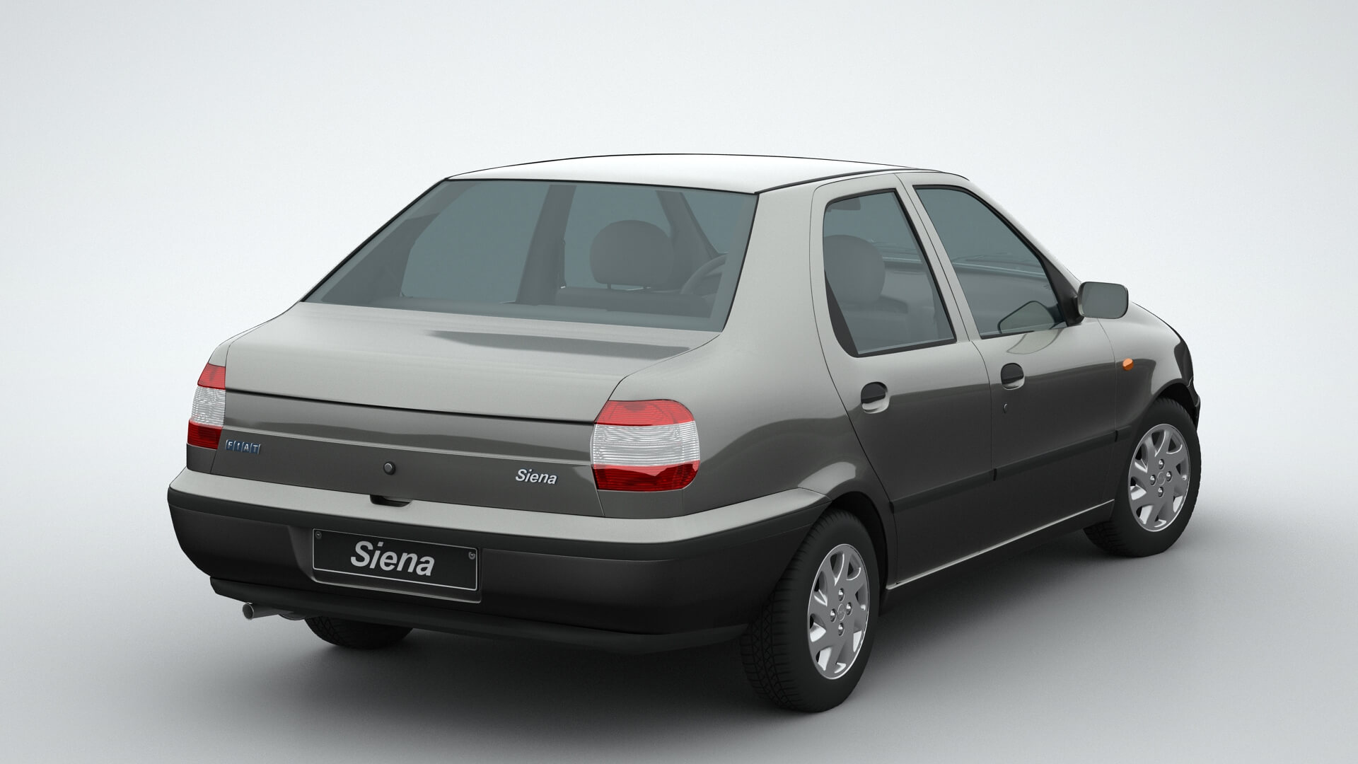Fiat Siena 1996 - 2002 3D Model by Carmodels3D