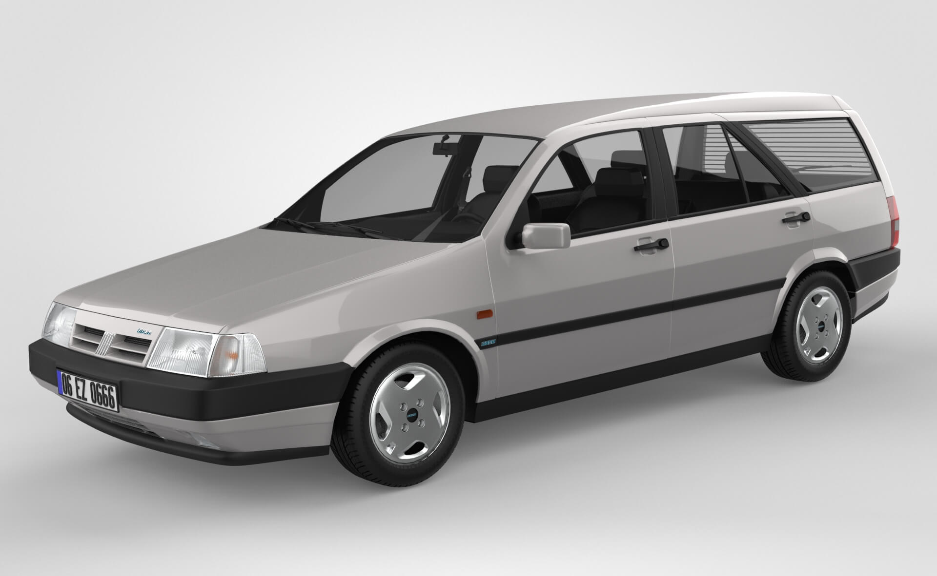 Fiat Tempra SW - 3D Model by Carmodels3D