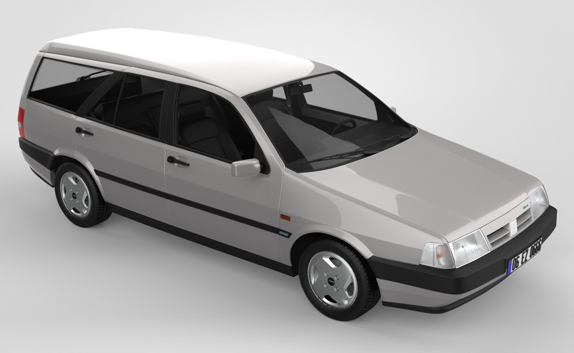 Fiat Tempra SW - 3D Model by Carmodels3D