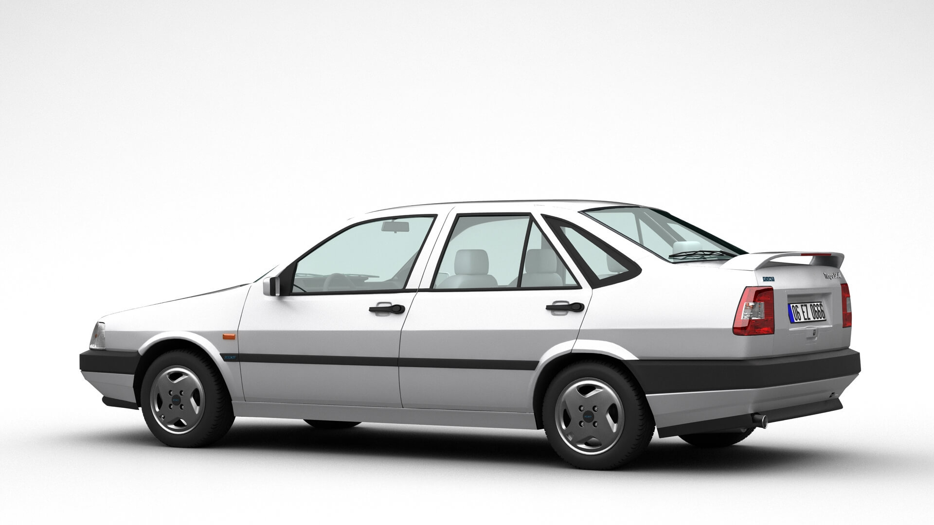 Fiat Tempra SX AK - 3D Model by Carmodels3D