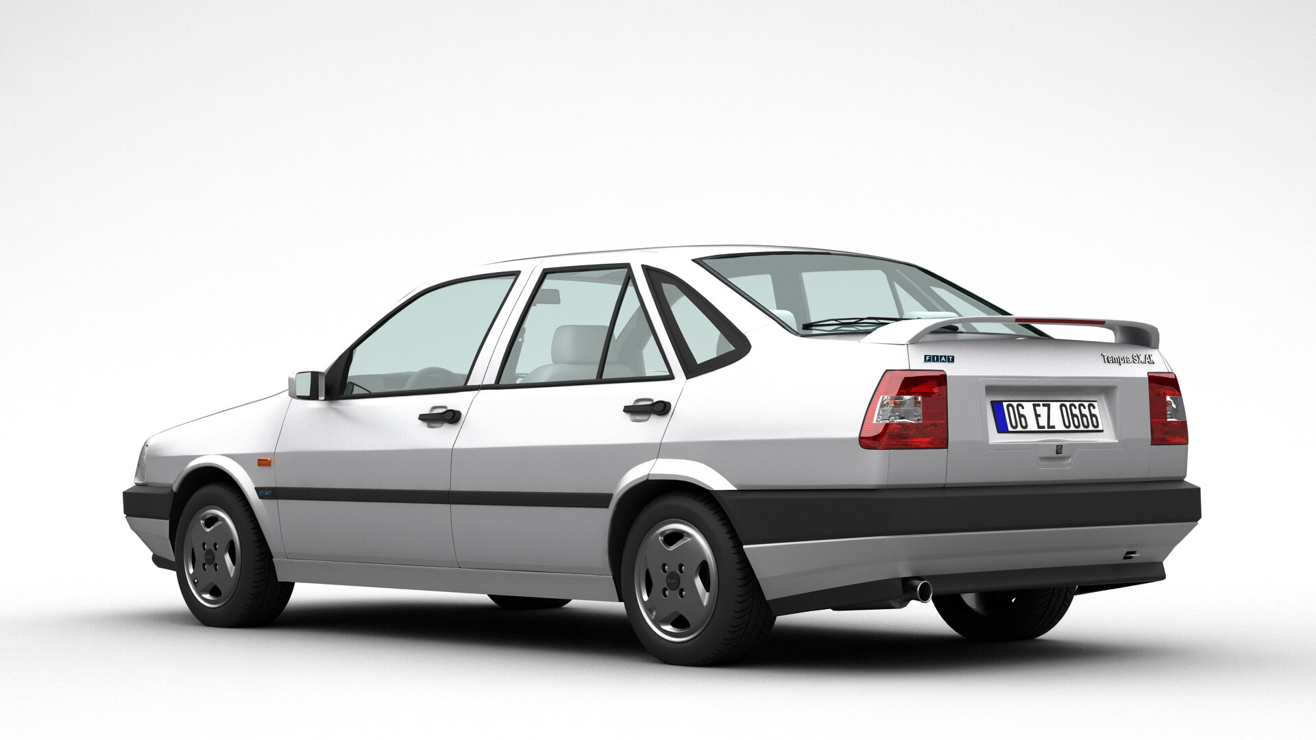 Fiat Tempra SX AK - 3D Model by Carmodels3D