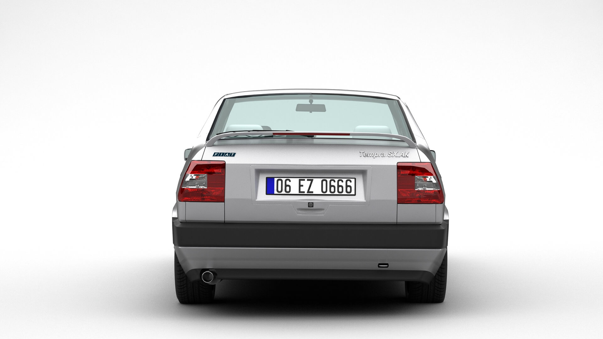 Fiat Tempra SX AK - 3D Model by Carmodels3D