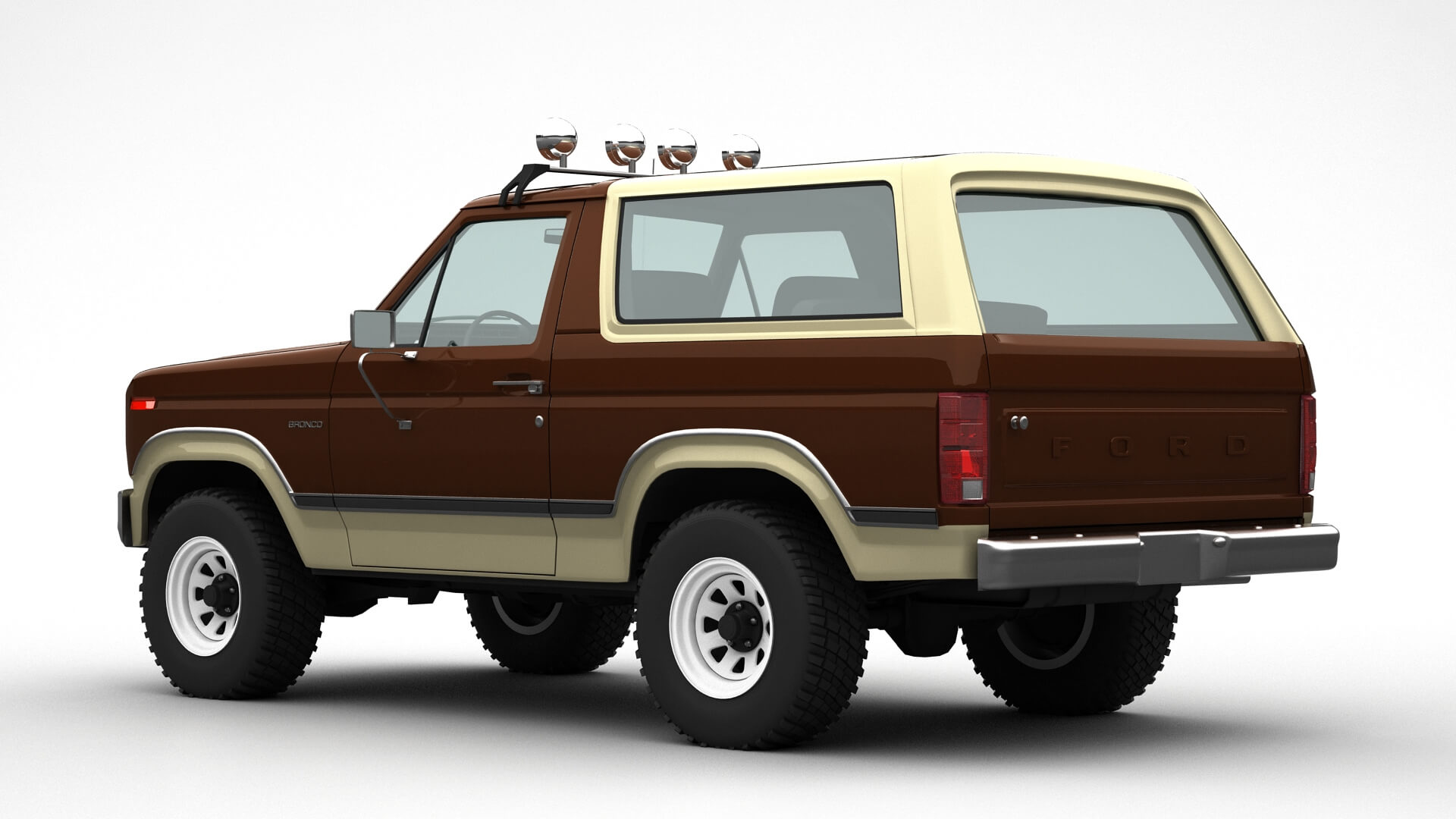 Ford Bronco 1981 - 3D Model by Carmodels3D