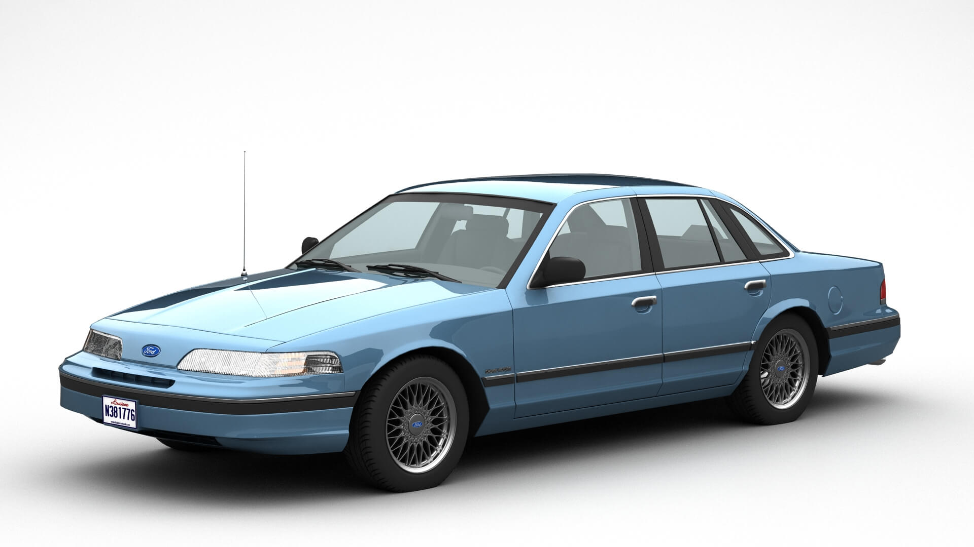 Ford Crown Victoria 1992 - 3D Model by Carmodels3D