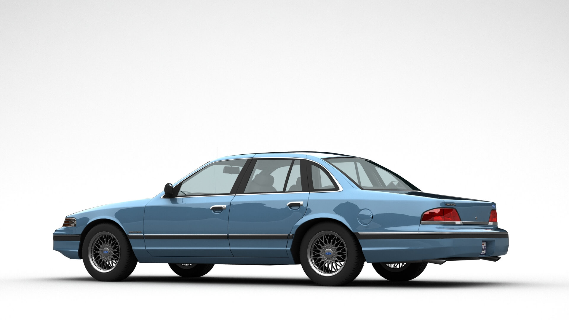 Ford Crown Victoria 1992 - 3D Model by Carmodels3D