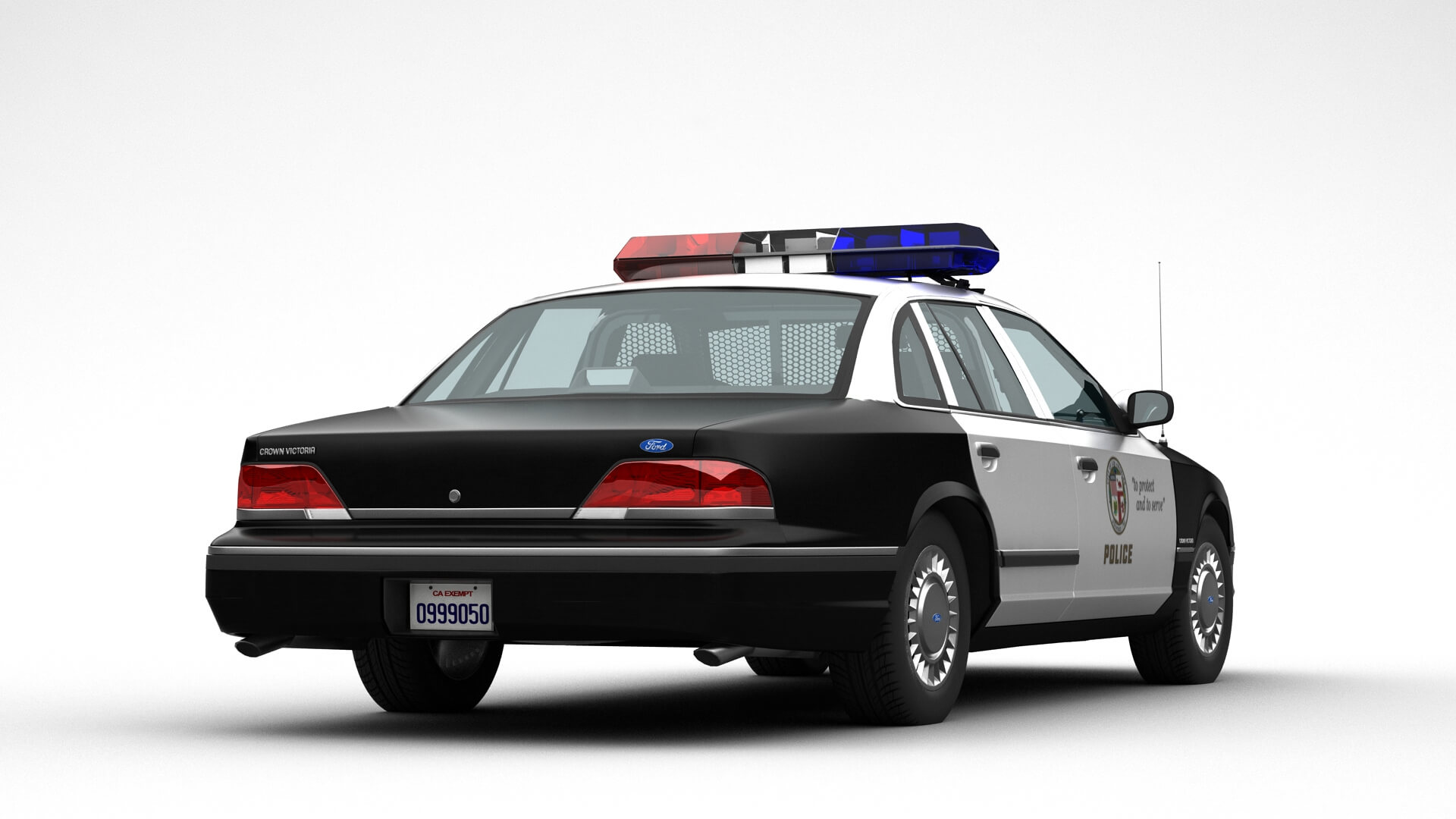Ford Crown Victoria Police 1992 - 3D Model by Carmodels3D