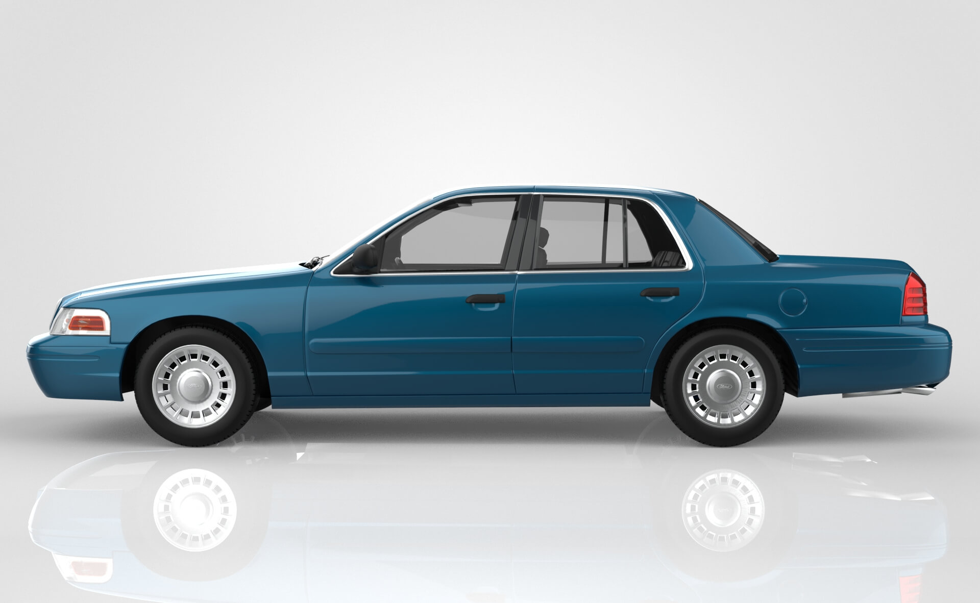 Ford Crown Victoria - 3D Model by Carmodels3D