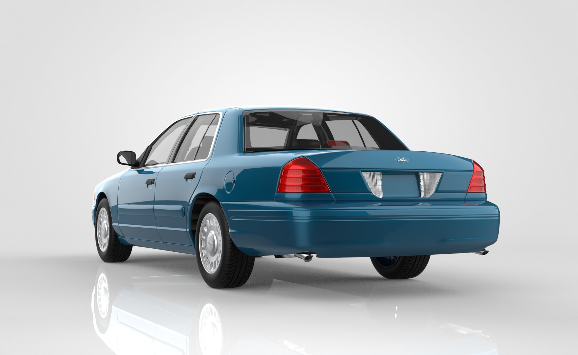 Ford Crown Victoria - 3D Model by Carmodels3D