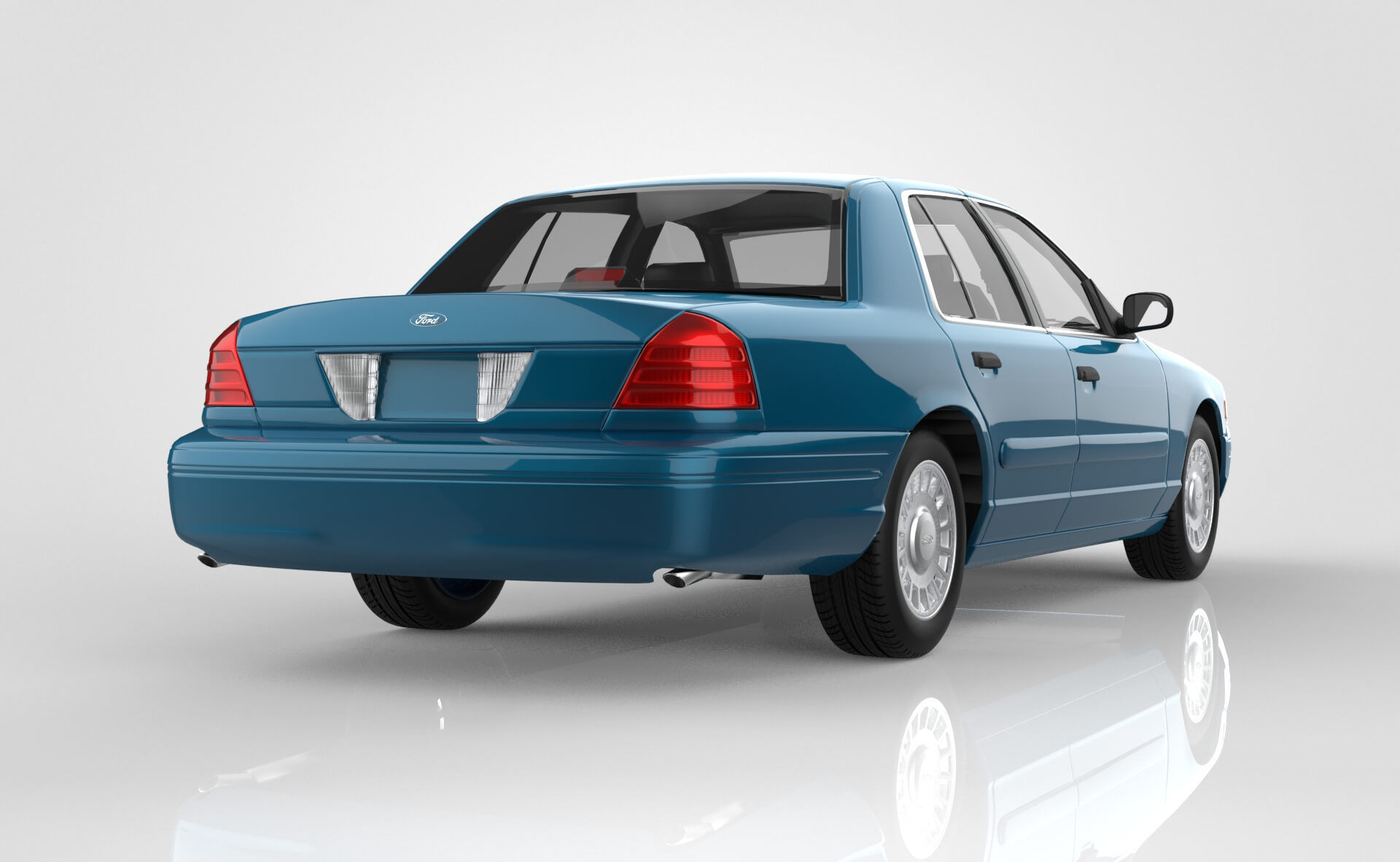 Ford Crown Victoria - 3D Model by Carmodels3D