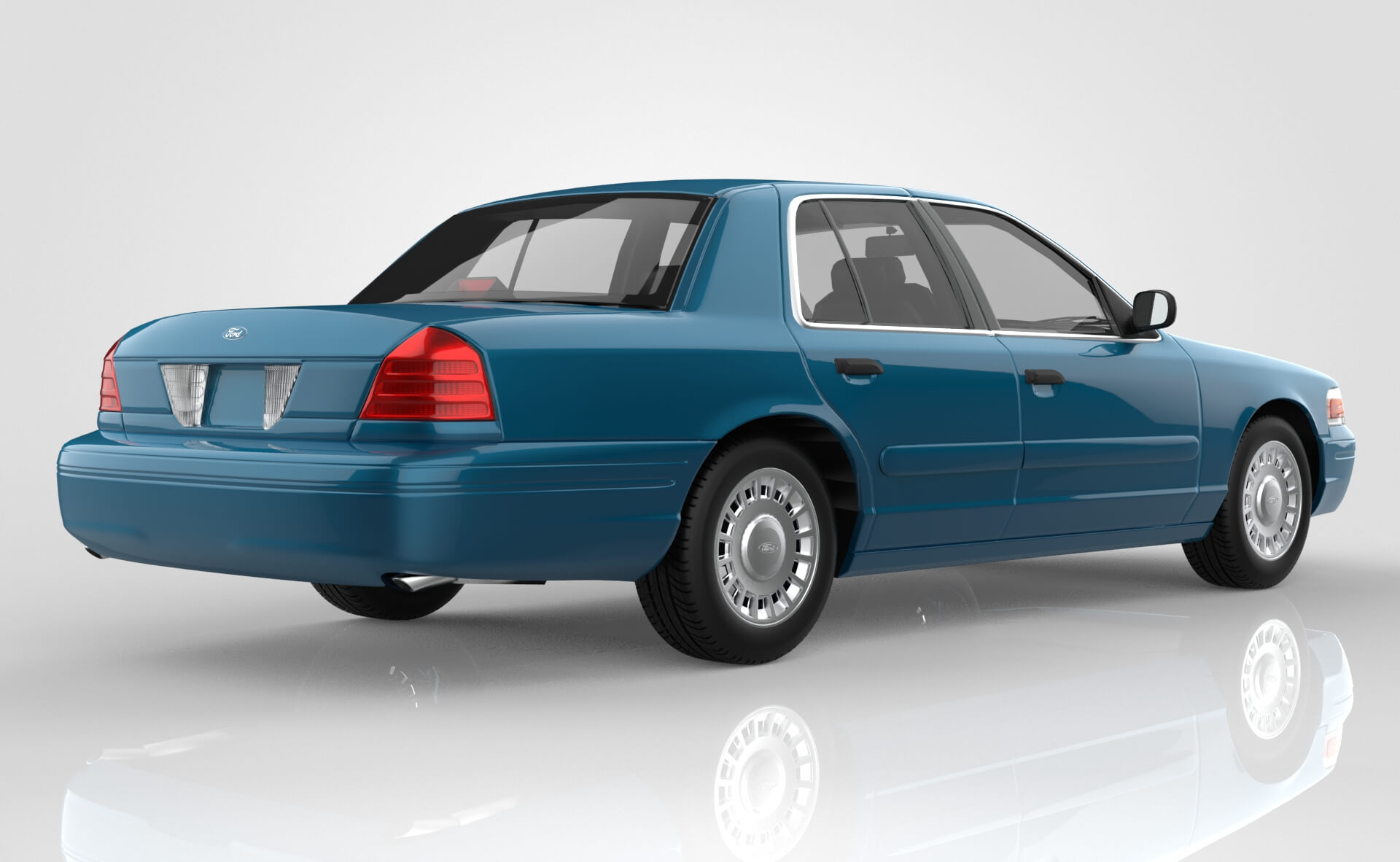 Ford Crown Victoria - 3D Model by Carmodels3D