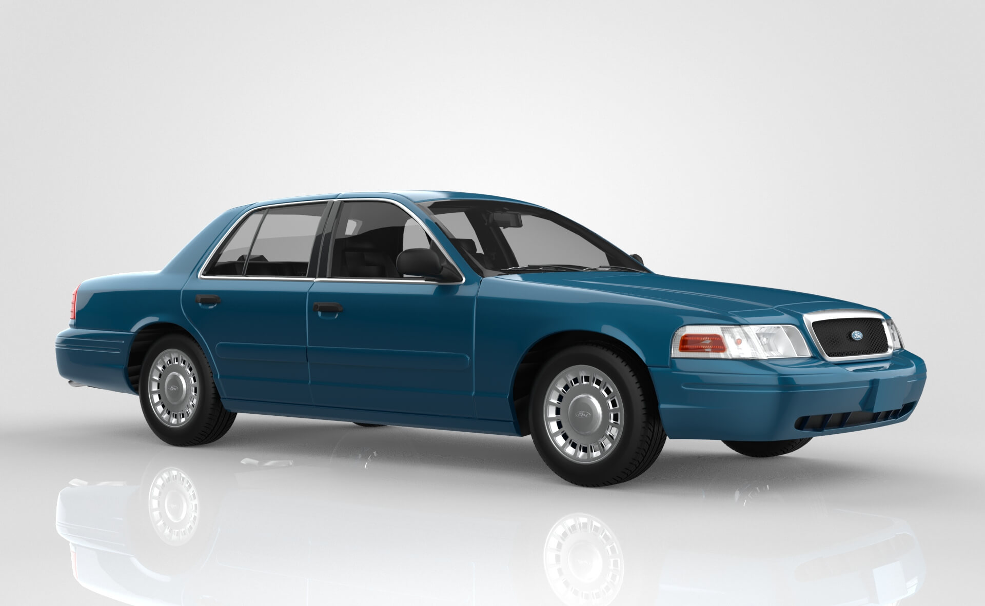 Ford Crown Victoria - 3D Model by Carmodels3D