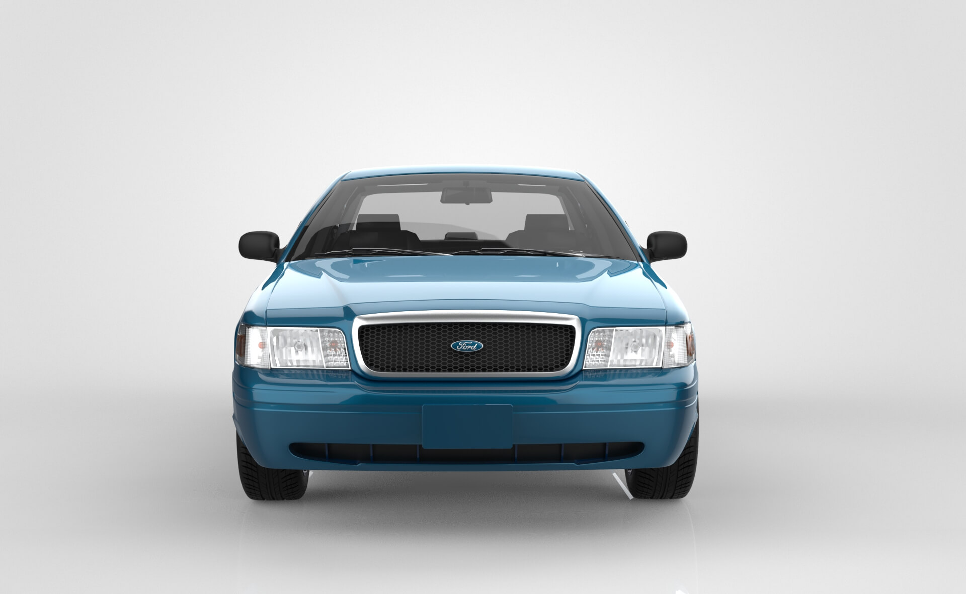 Ford Crown Victoria - 3D Model by Carmodels3D