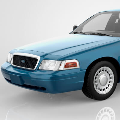 Ford Crown Victoria - 3D Model by Carmodels3D