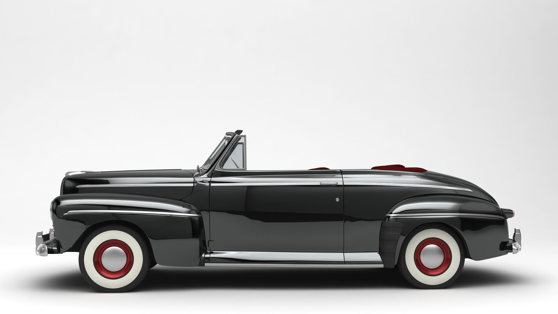 Ford Deluxe 1946 - 3D Model by Carmodels3D