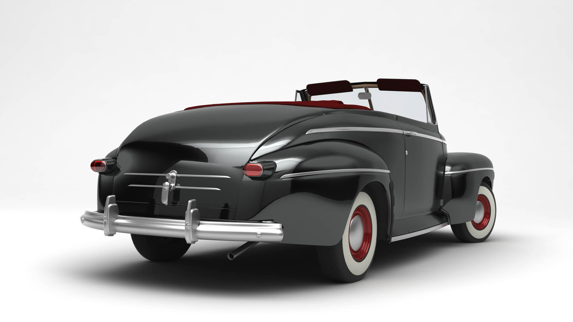 Ford Deluxe 1946 - 3D Model by Carmodels3D