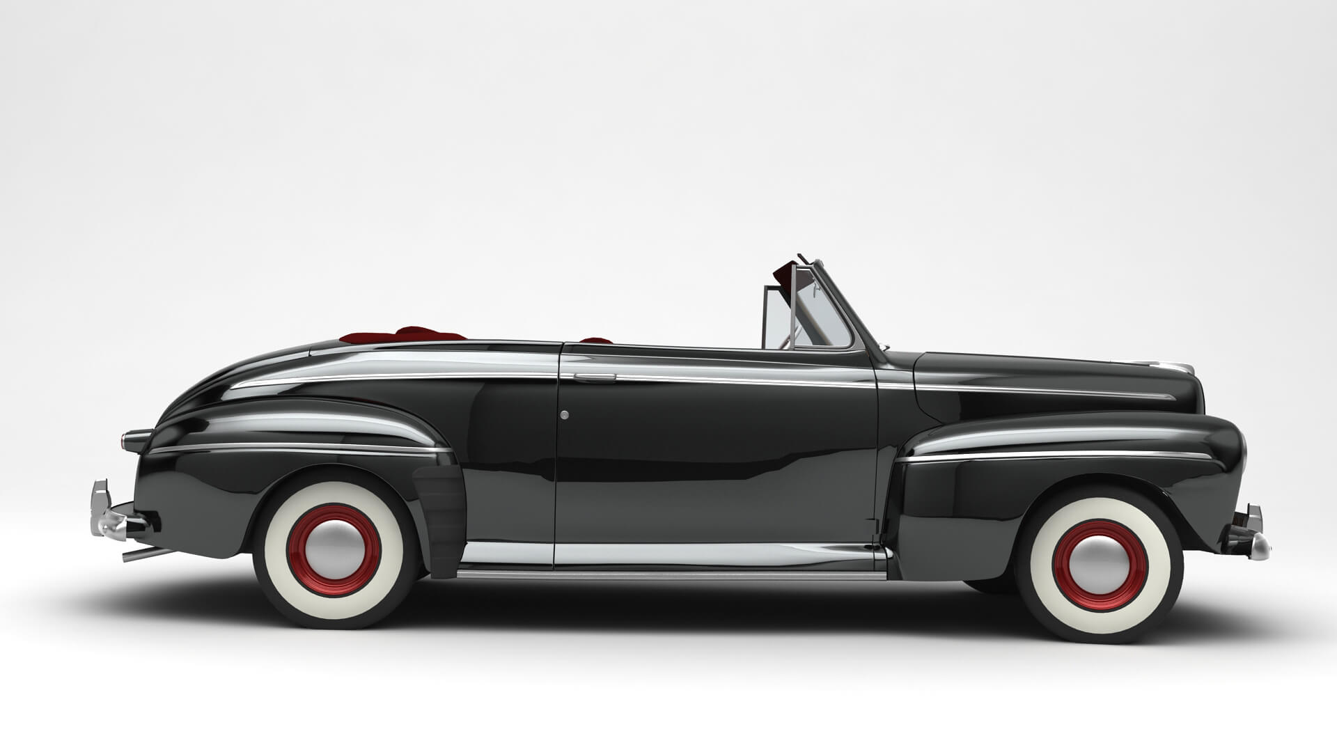 Ford Deluxe 1946 - 3D Model by Carmodels3D