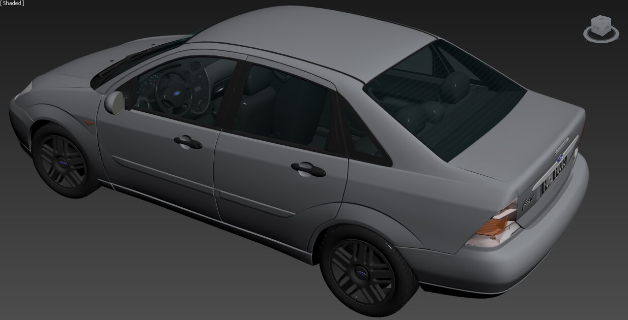 Ford Focus Sedan 1999 - 3D Model by Carmodels3D