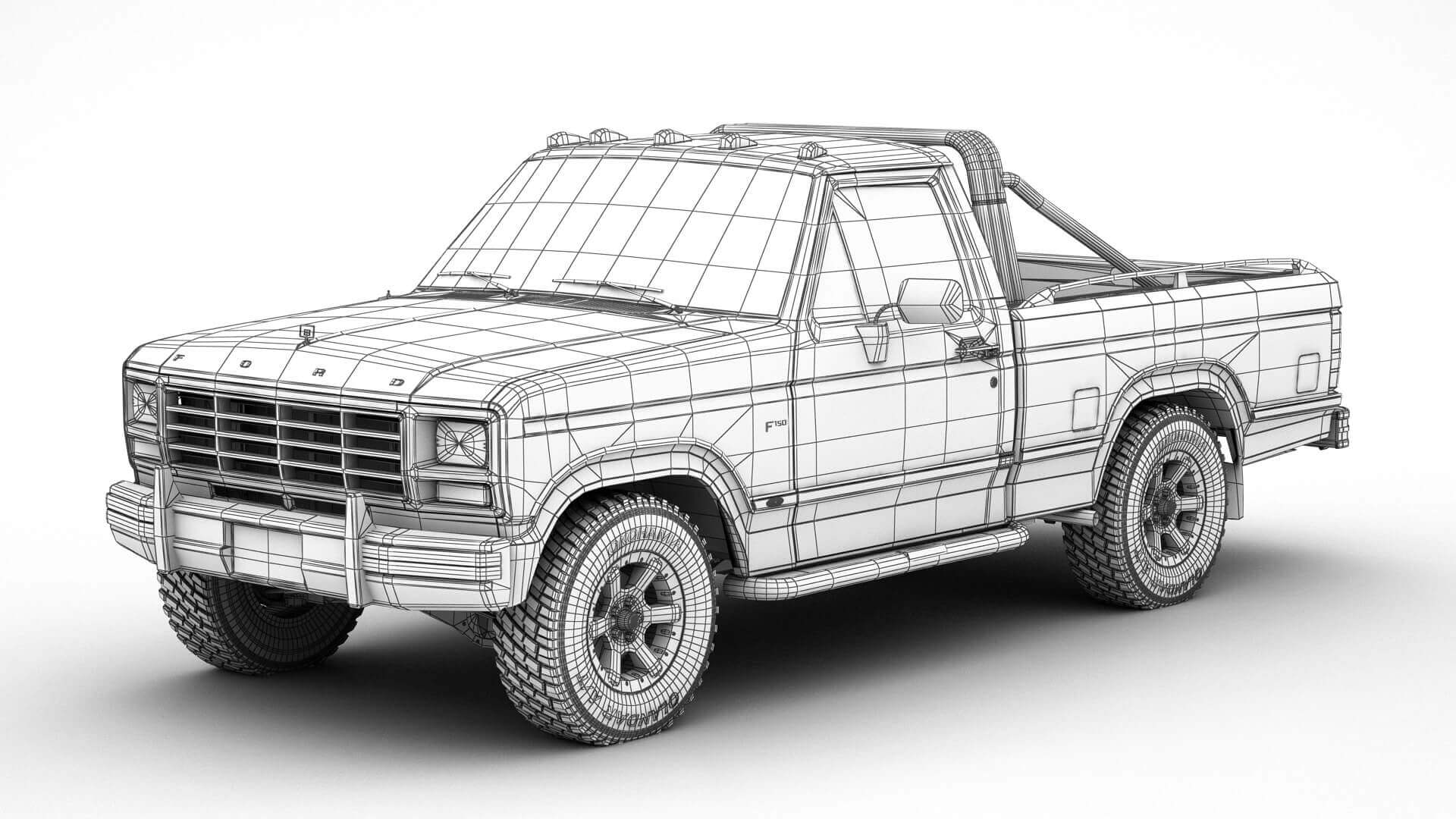 Ford Ranger F150 - 3D Model by Carmodels3D