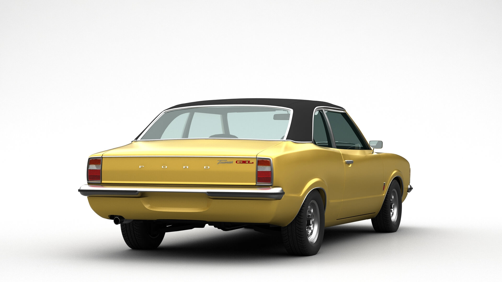 Ford Taunus Gxl TC1 - 3D Model by Carmodels3D