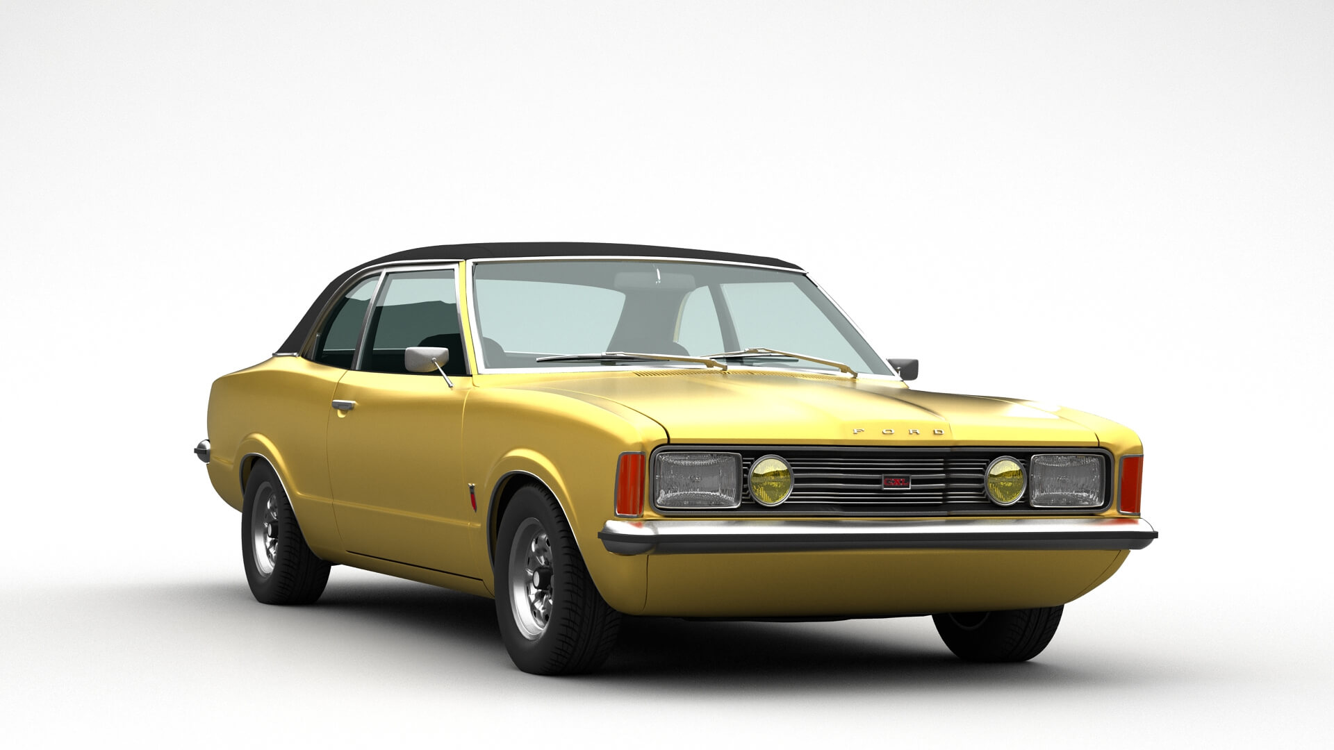 Ford Taunus Gxl TC1 - 3D Model by Carmodels3D