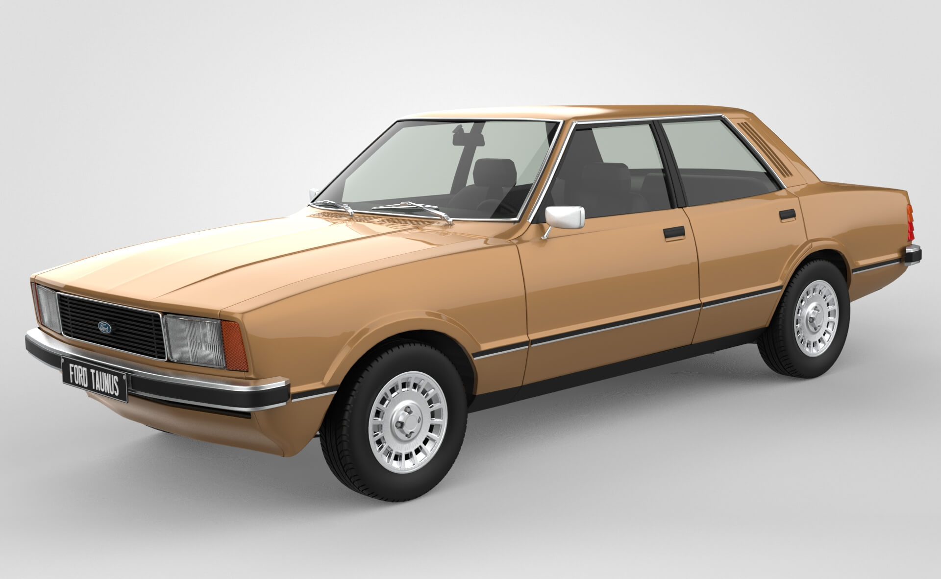Ford Taunus TC2 1978 - 3D Model by Carmodels3D