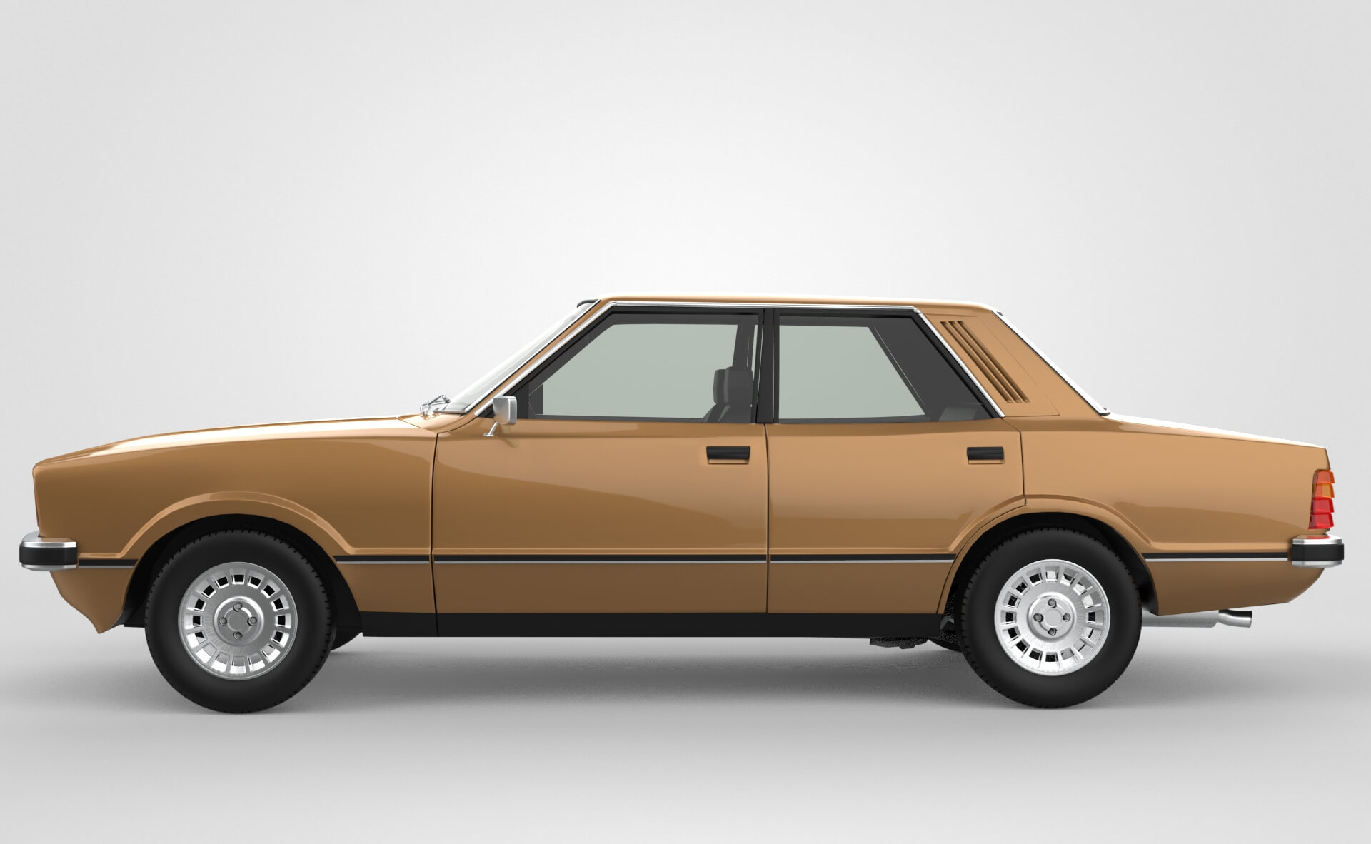 Ford Taunus TC2 1978 - 3D Model by Carmodels3D