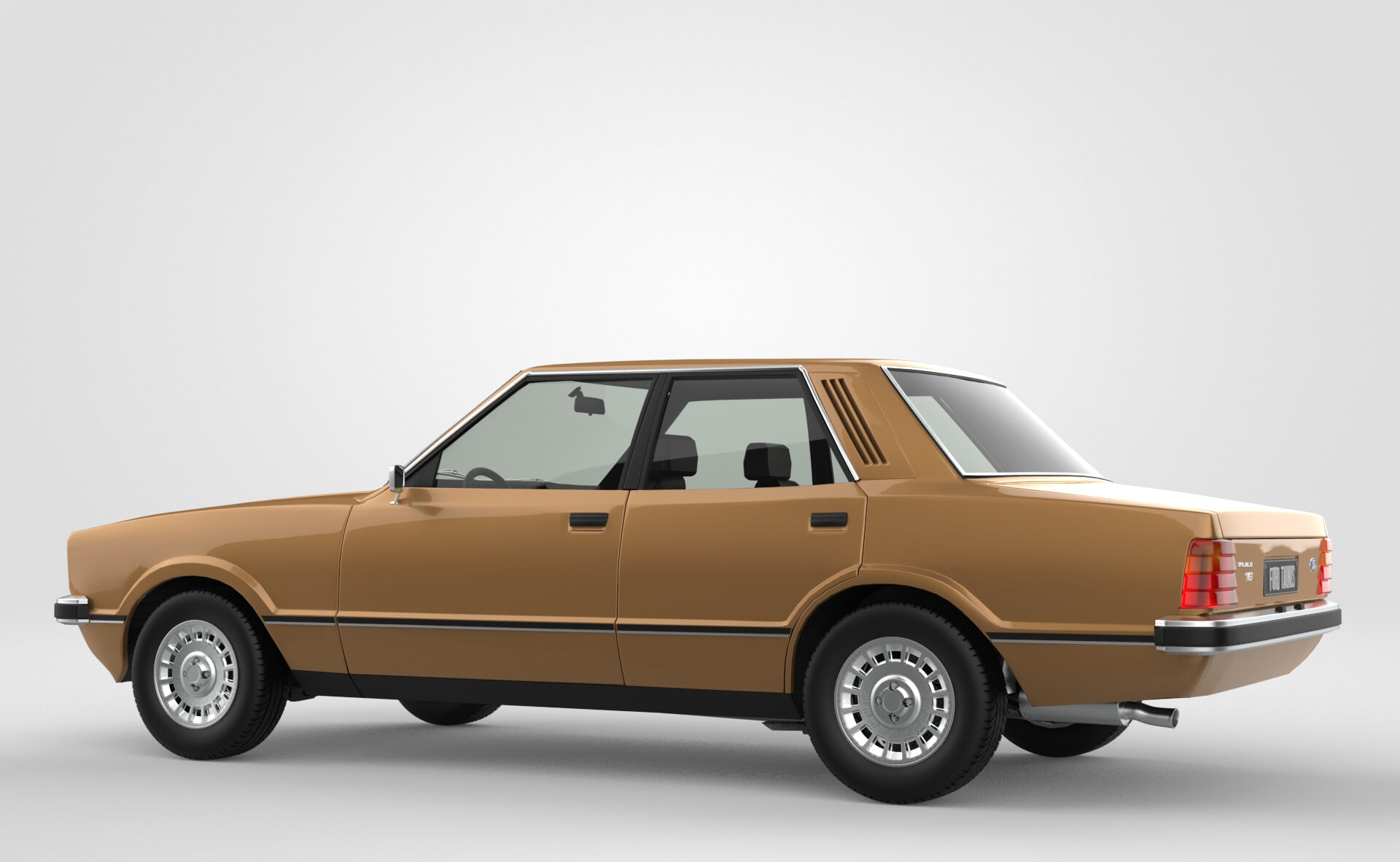 Ford Taunus TC2 1978 - 3D Model by Carmodels3D