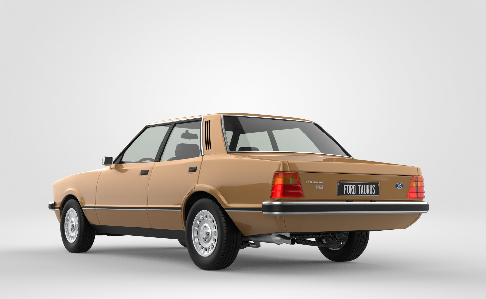 Ford Taunus TC2 1978 - 3D Model by Carmodels3D