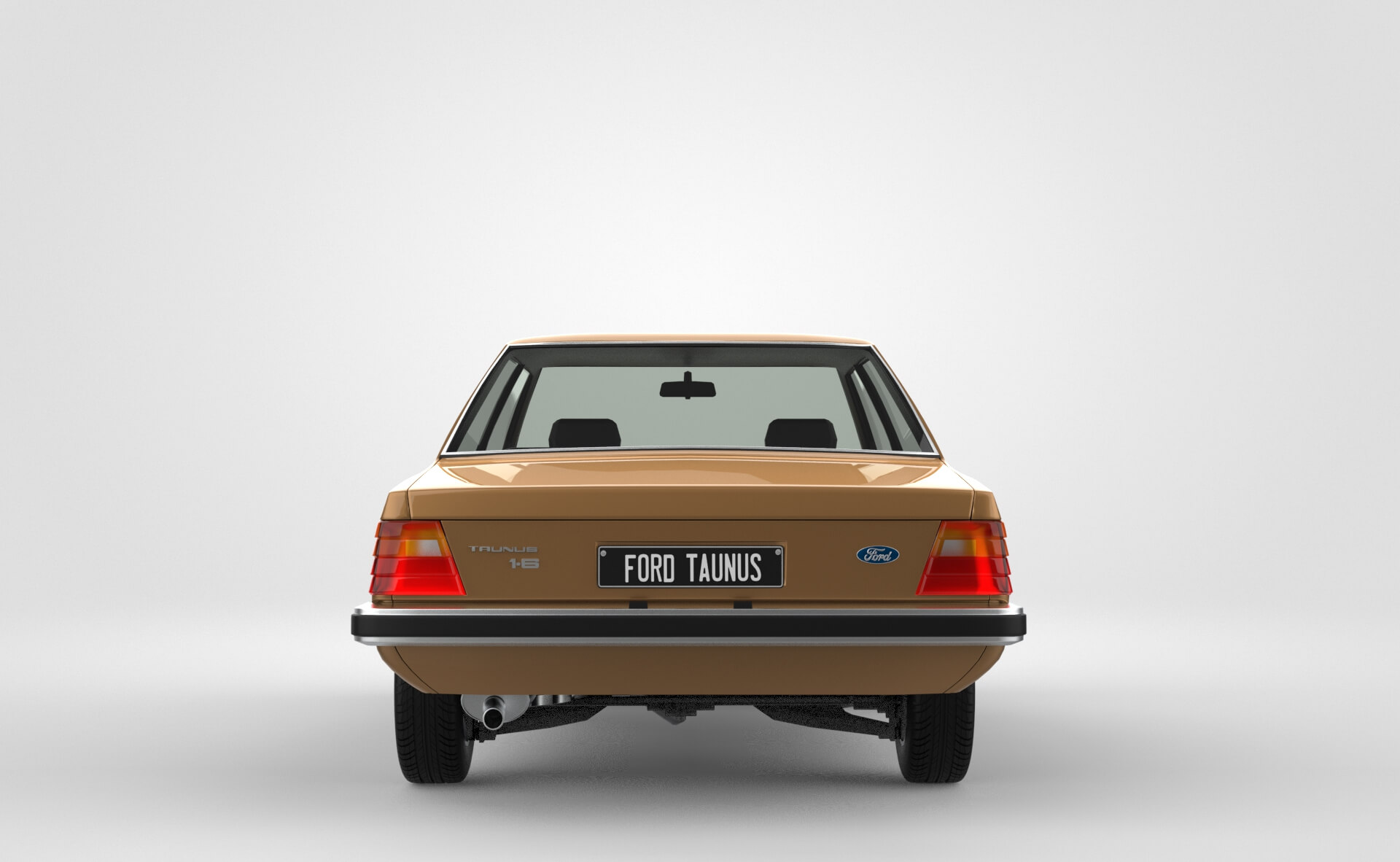 Ford Taunus TC2 1978 - 3D Model by Carmodels3D