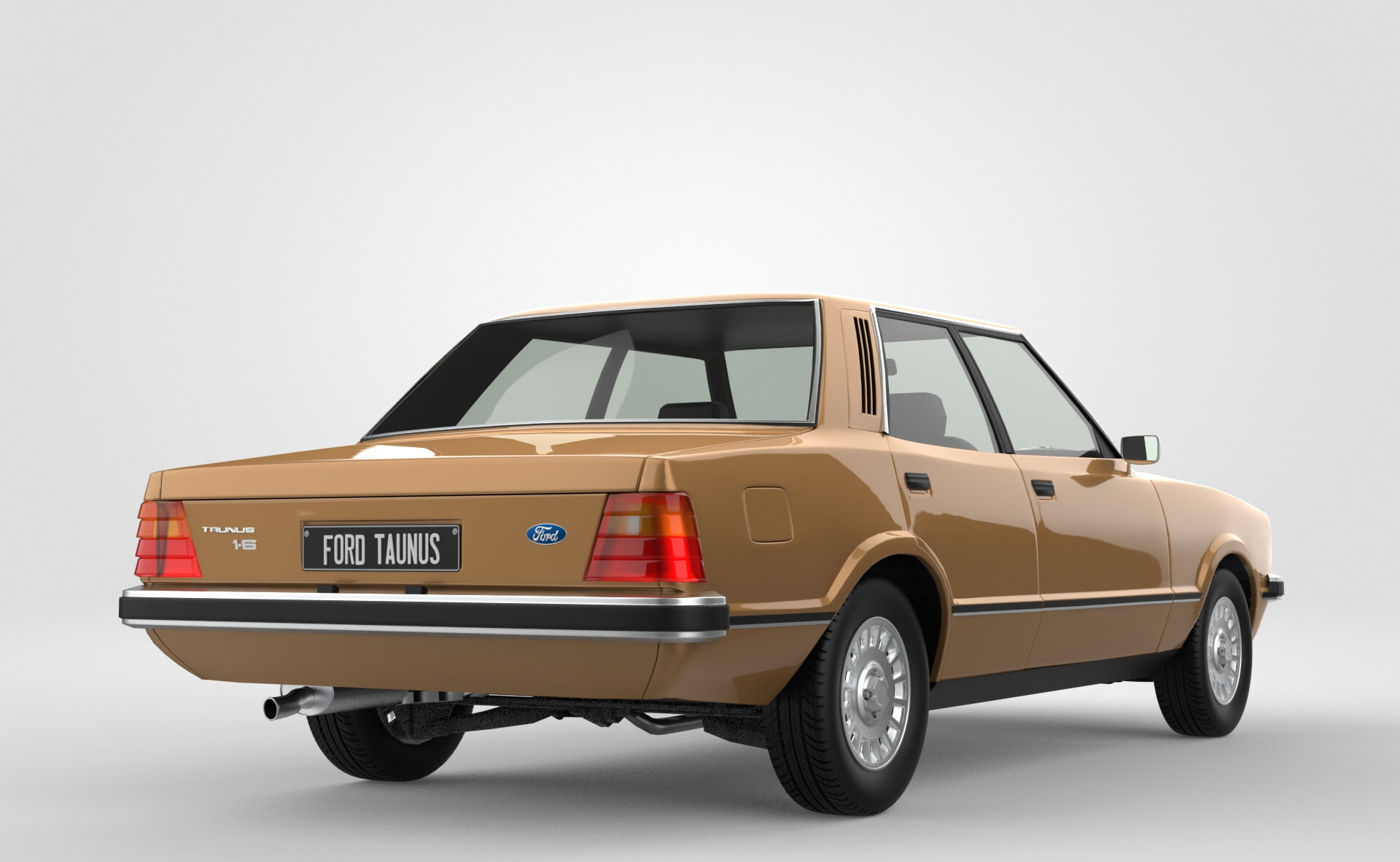 Ford Taunus TC2 1978 - 3D Model by Carmodels3D