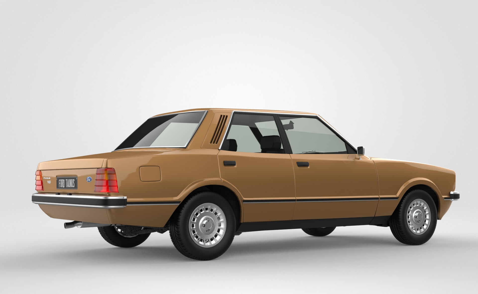 Ford Taunus TC2 1978 - 3D Model by Carmodels3D