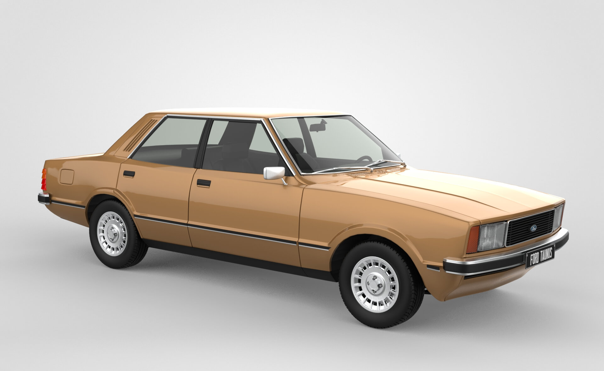 Ford Taunus TC2 1978 - 3D Model by Carmodels3D