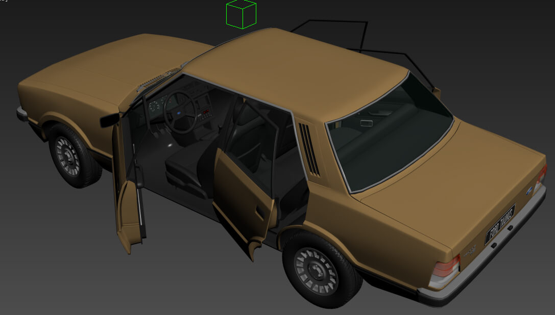 Ford Taunus TC2 1978 - 3D Model by Carmodels3D