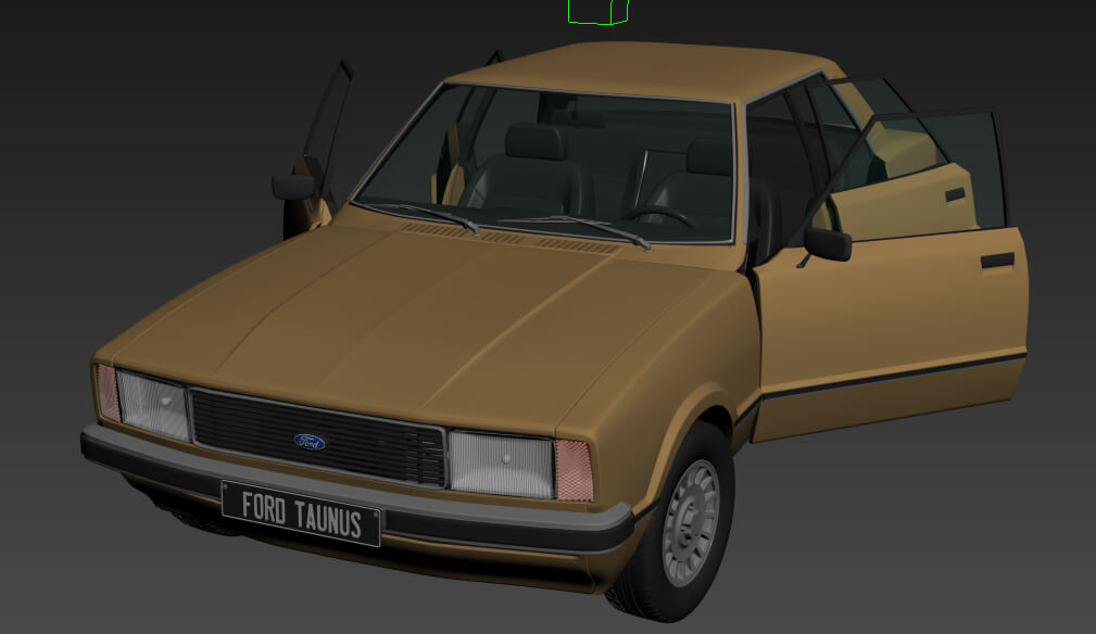 Ford Taunus TC2 1978 - 3D Model by Carmodels3D