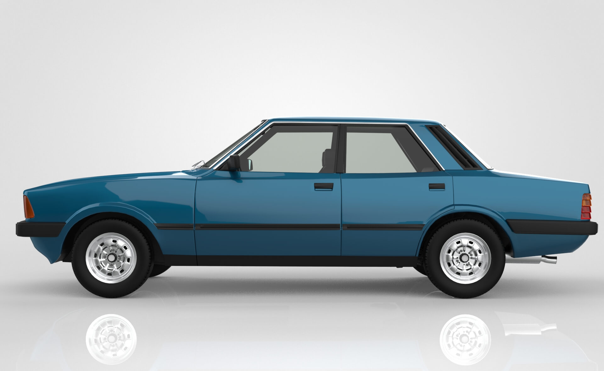 Ford Taunus TC3 1980 - 3D Model by Carmodels3D